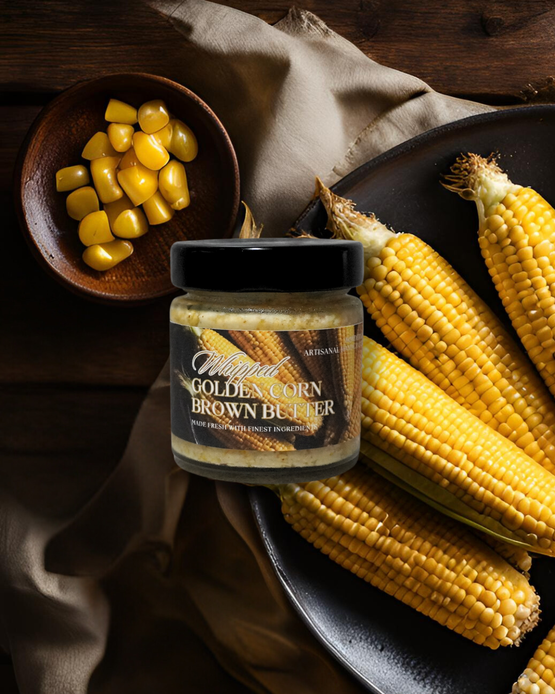 [SEASONAL] Whipped Golden Corn Brown Butter – BORDERLESSBUTTER