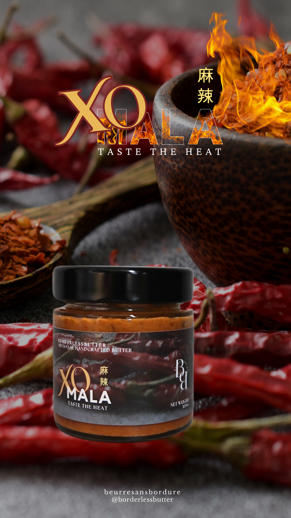 XO MALA Butter | Borderlessbutter – BORDERLESSBUTTER